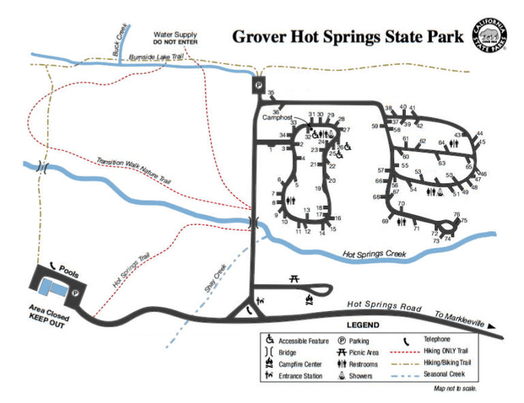 Grover Hot Springs Campground | All You Need to Know