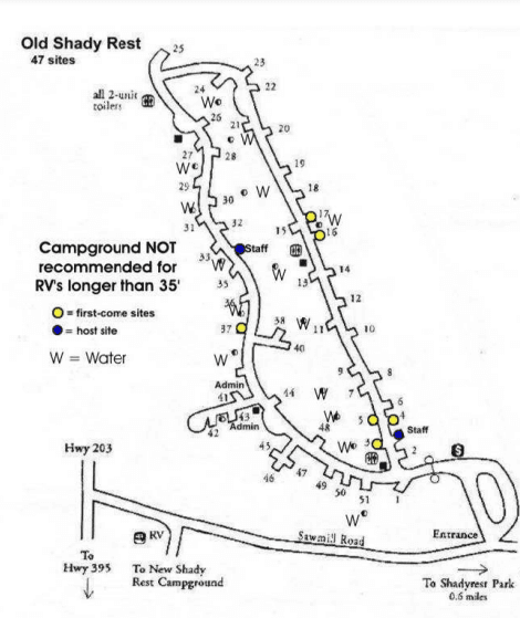 Old Shady Rest Campground | All You Need to Know