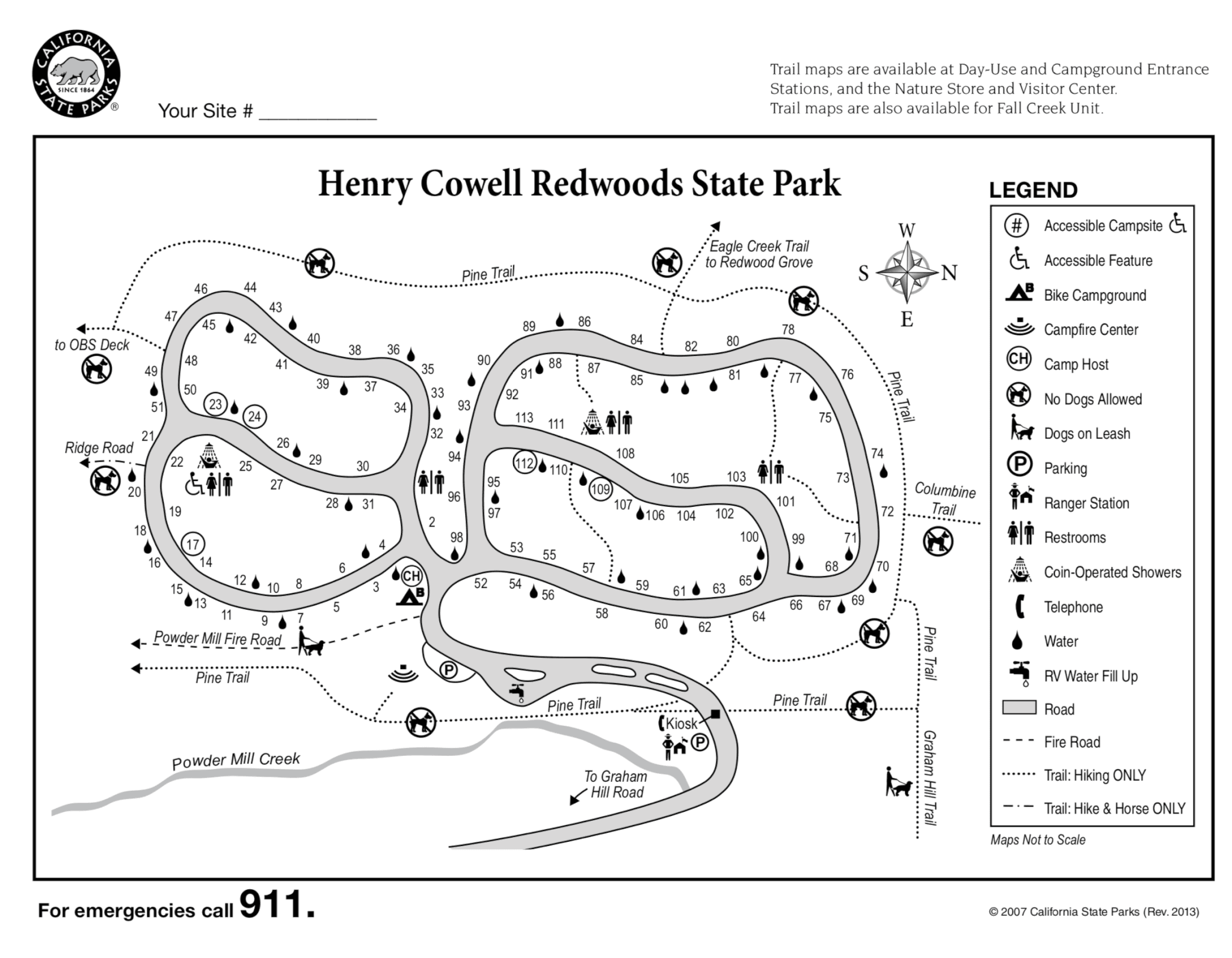 Henry Cowell Redwoods State Park Campground | All You Need to Know